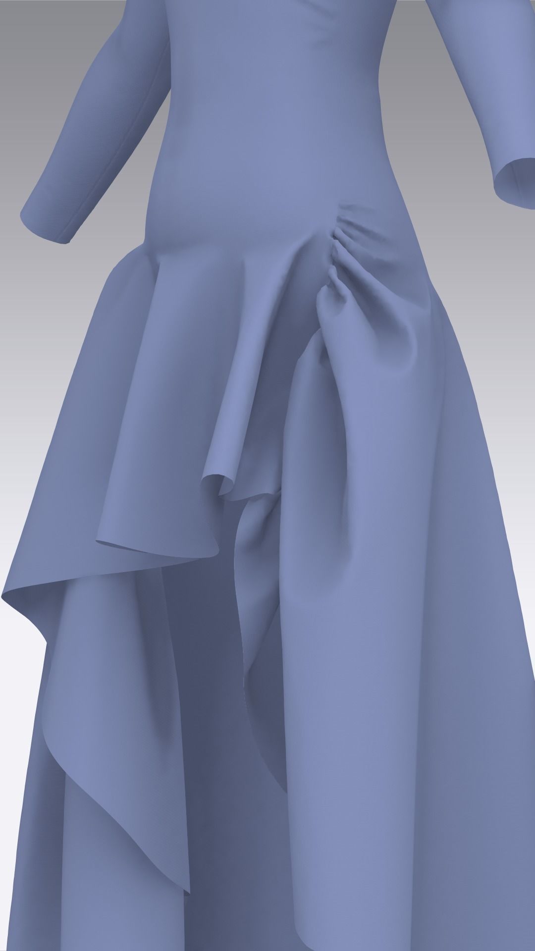 Dress Outfits MD CLO 3D ZPRJ ZPAC project files 3D model | CGTrader
