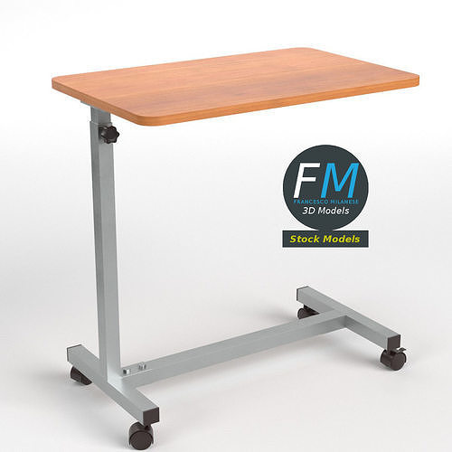 Hospital table 3D model | CGTrader