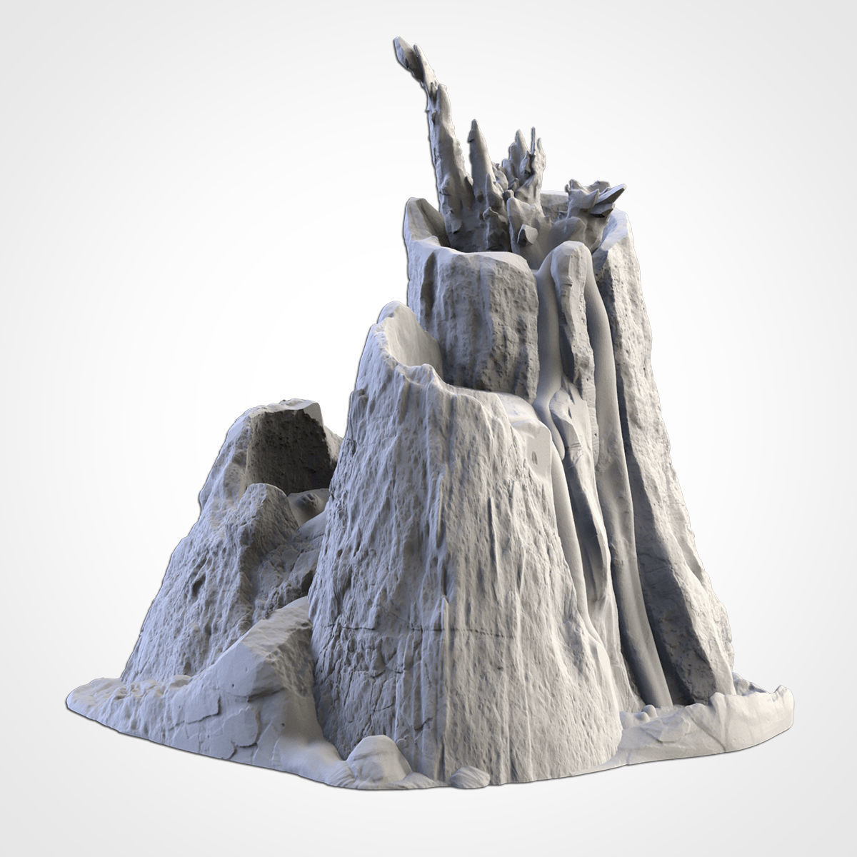 BASALTIC VOLCANOES 3D model 3D printable | CGTrader