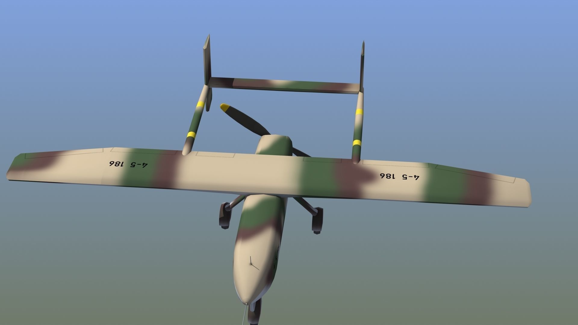 Ababil-3 Drone 3D model | CGTrader