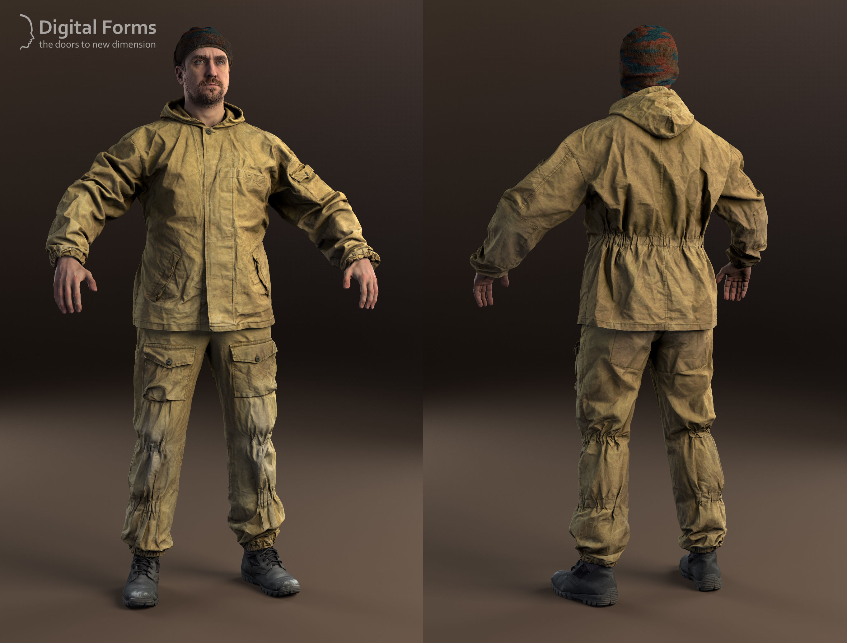 Russian uniform pack 3D model | CGTrader