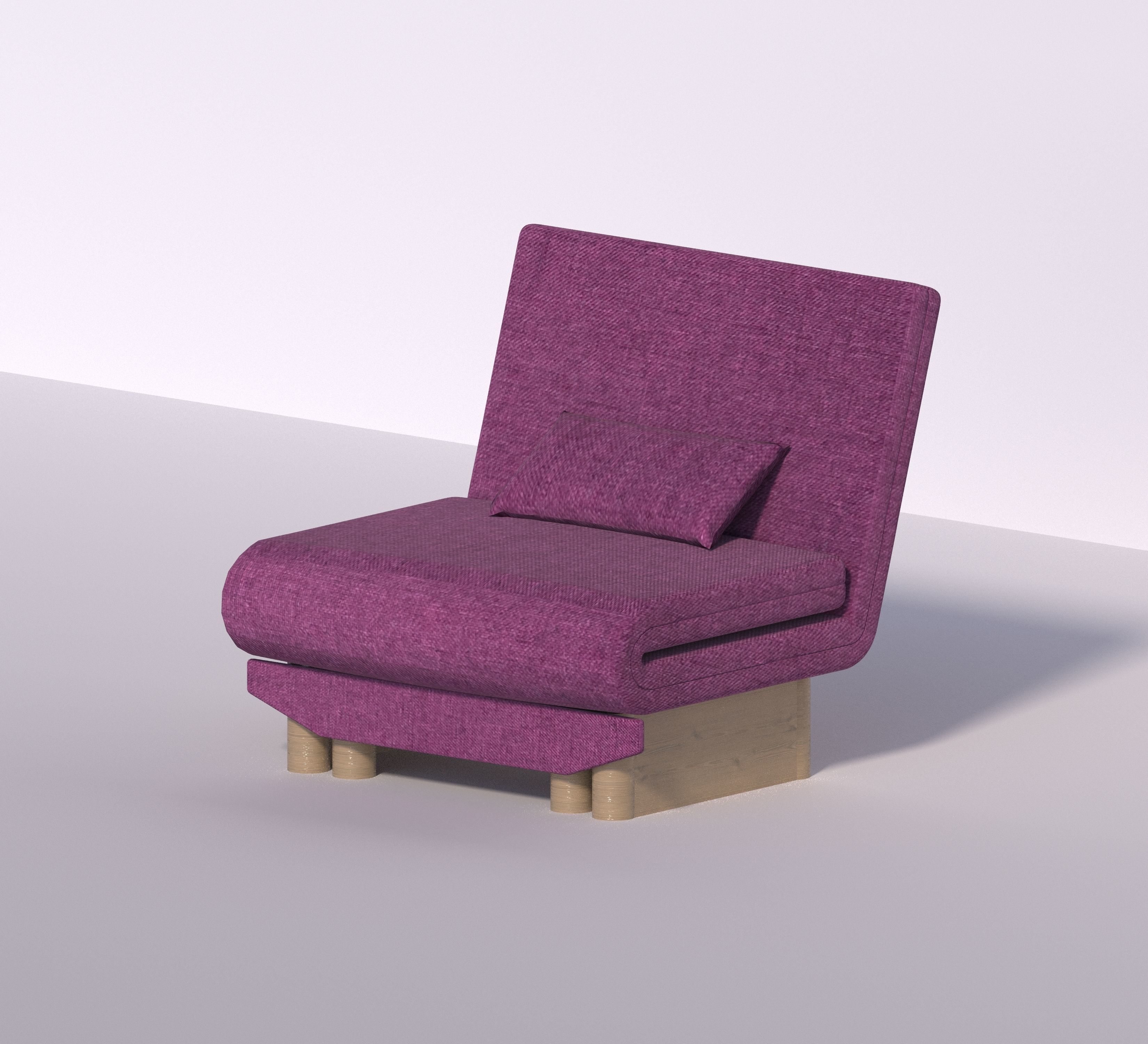 sofa bed 3D model | CGTrader
