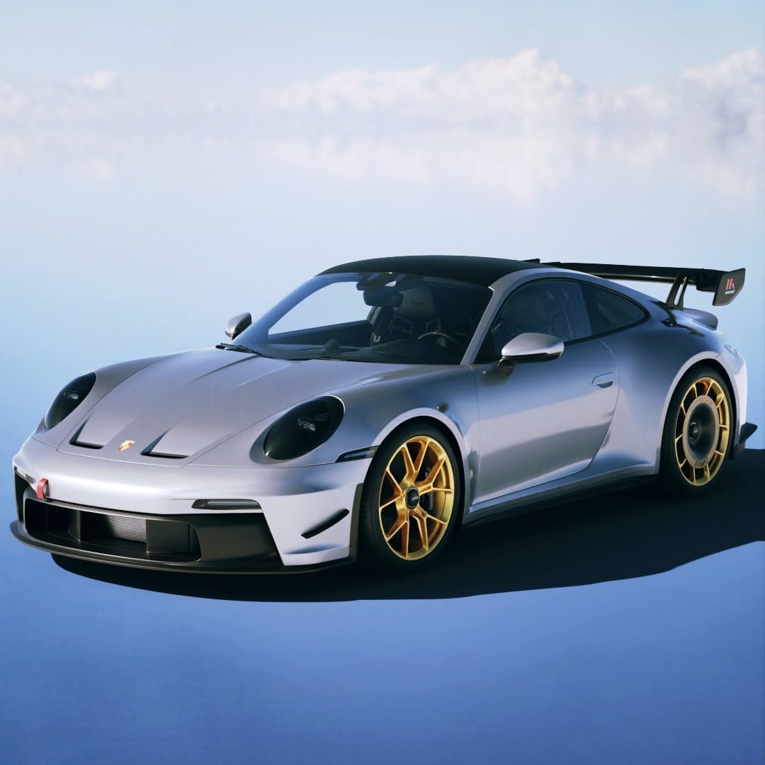 Porsche 911 GT3 992 Manthey Racing 2022 3D model | CGTrader