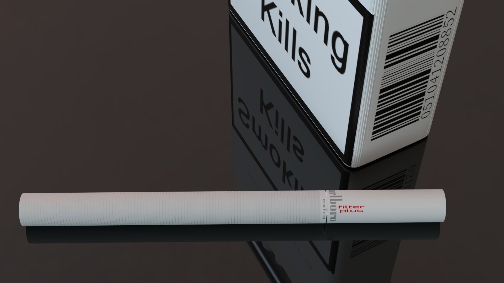 3D model Marlboro Filter Plus Extra cigarettes 3D Model VR / AR / low ...