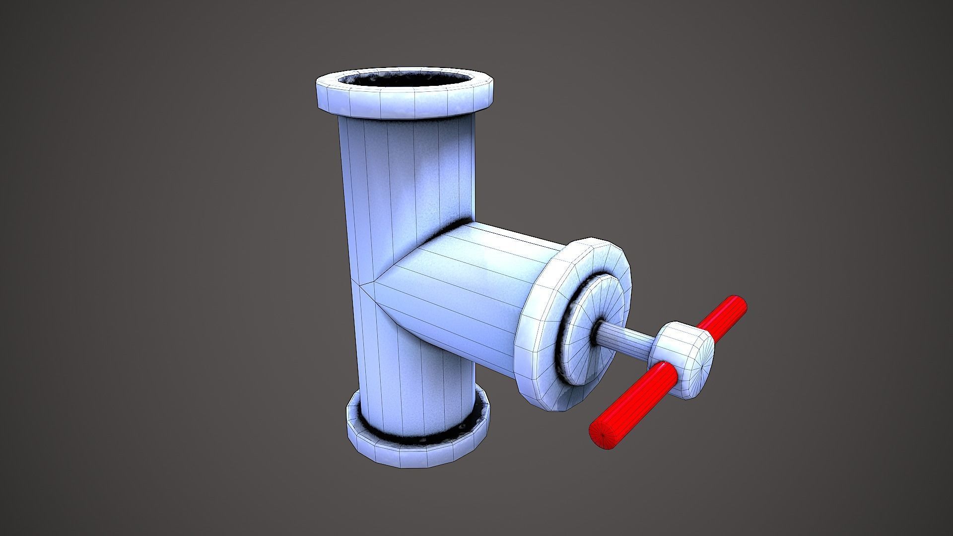 3D model MODULAR PIPES CARTOON STYLIZED VR / AR / low-poly | CGTrader