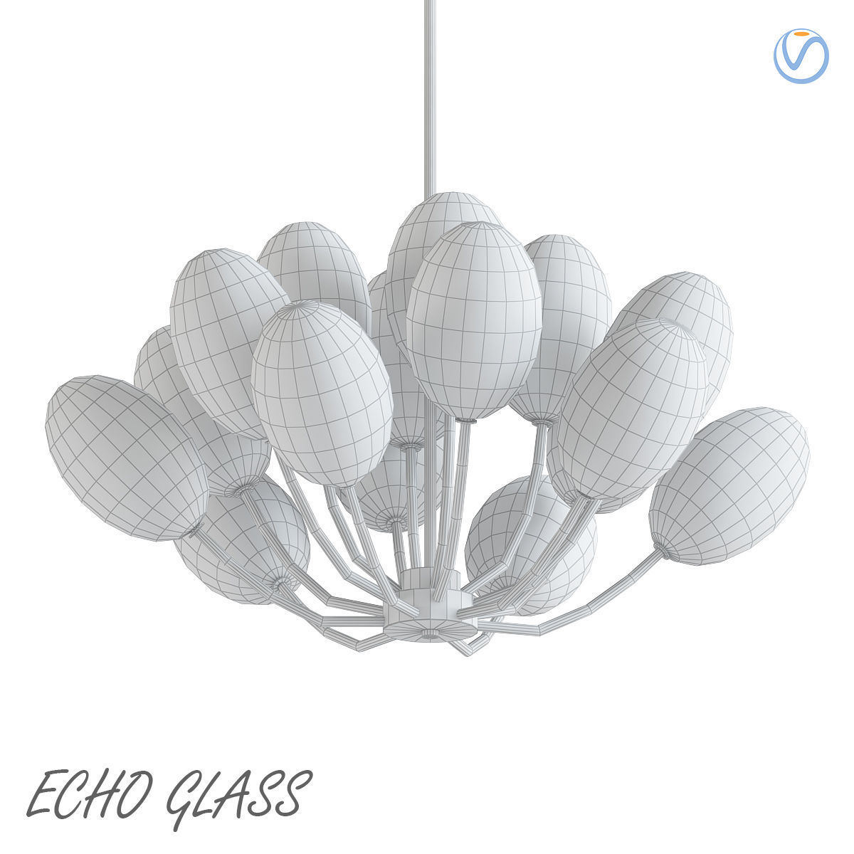 Echo glass 3D model | CGTrader