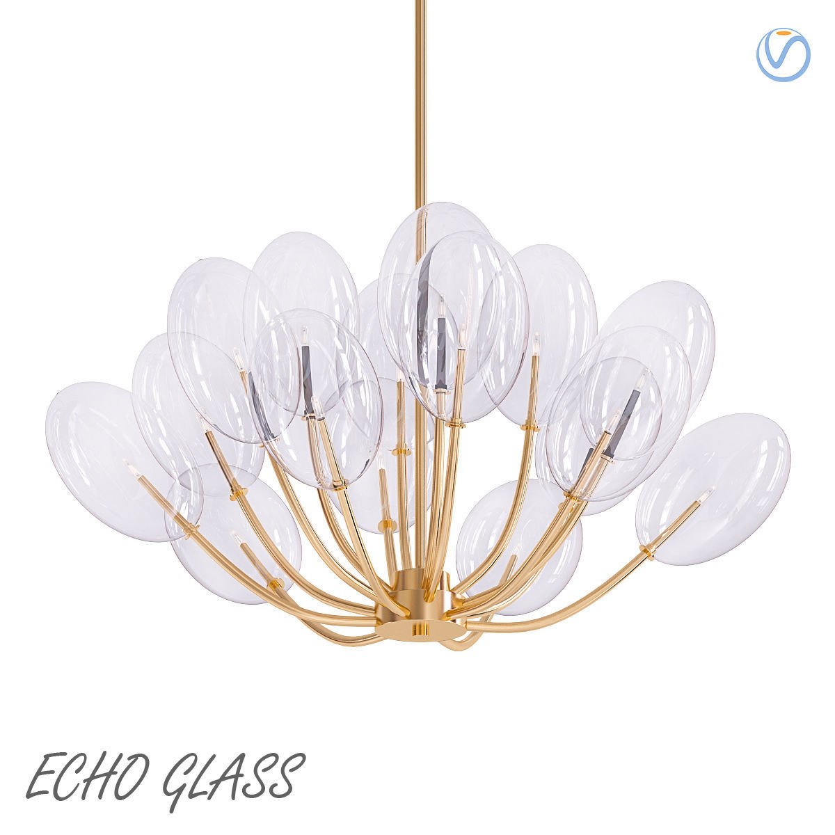 Echo glass 3D model | CGTrader