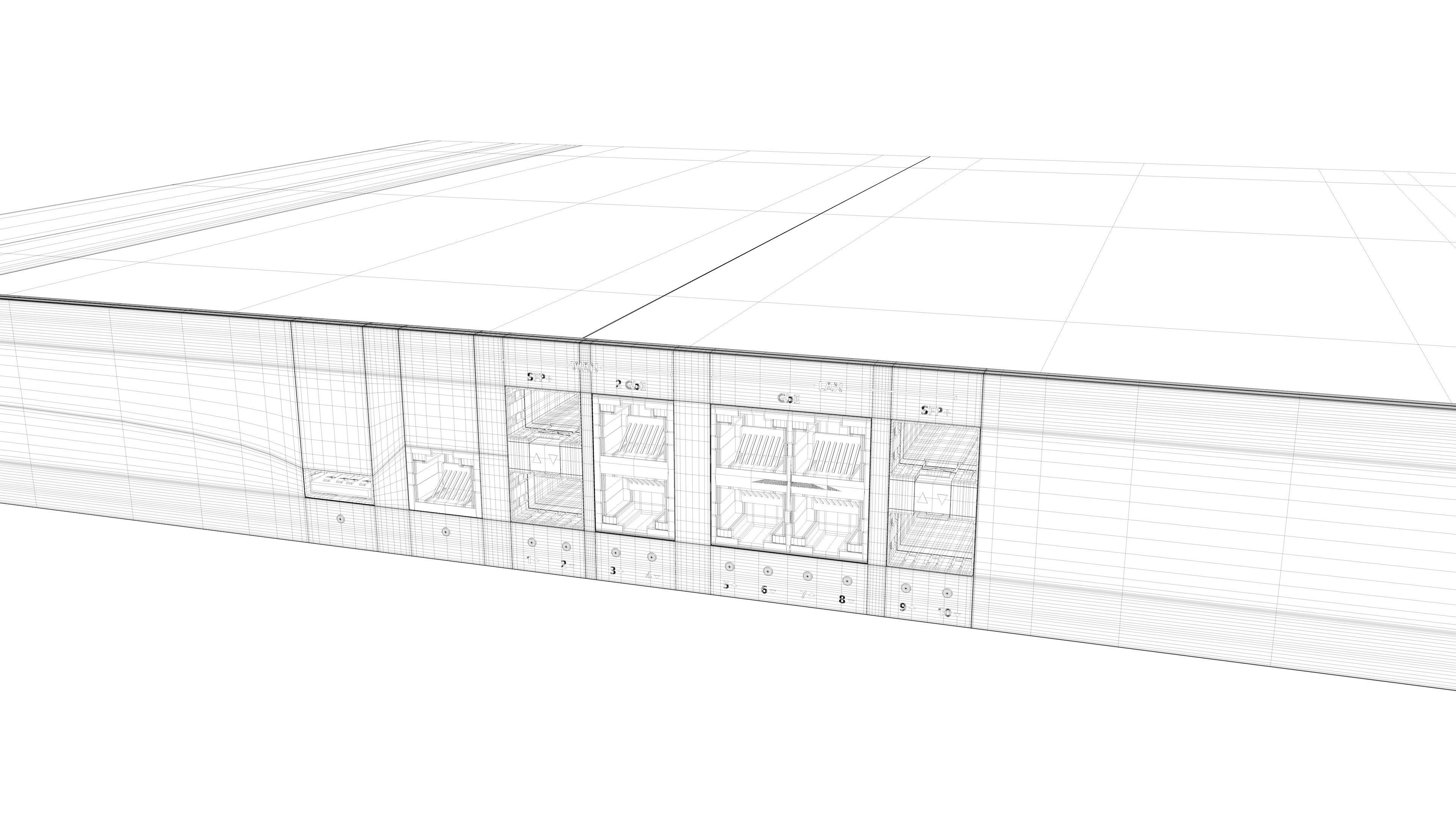 Network Firewall 3D model | CGTrader