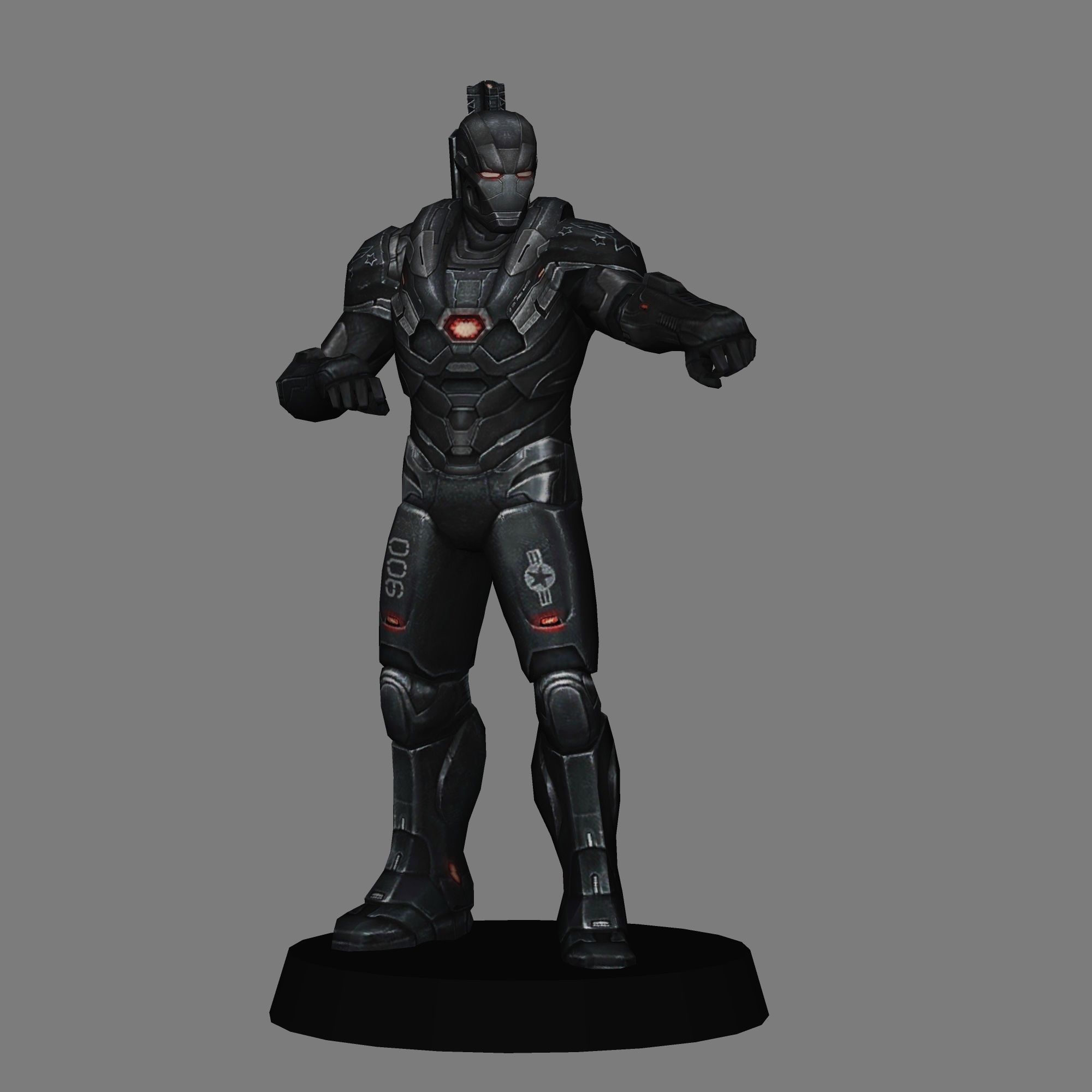 Warmachine Mk6 Avengers Endgame LOW POLY 3D model 3D printable | CGTrader