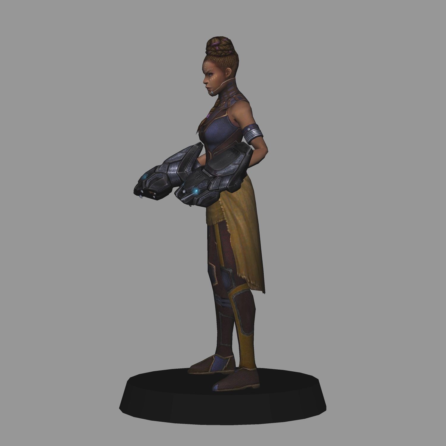 Shuri Avengers Endgame LOW POLY 3D model 3D printable | CGTrader