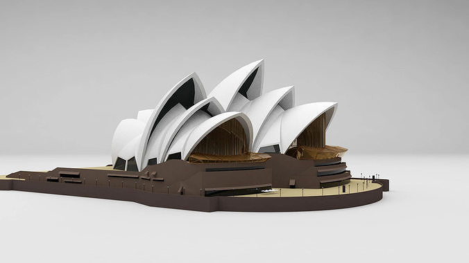 Sidney Opera House 3D model | CGTrader