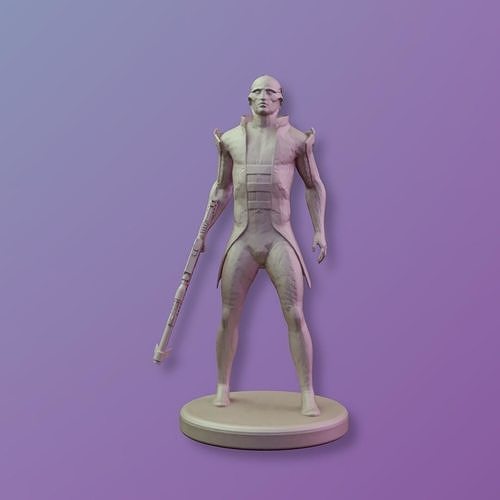 Drell from Mass Effect 3D model 3D printable | CGTrader
