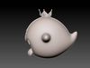 free mario king boo free 3D model 3D printable | CGTrader