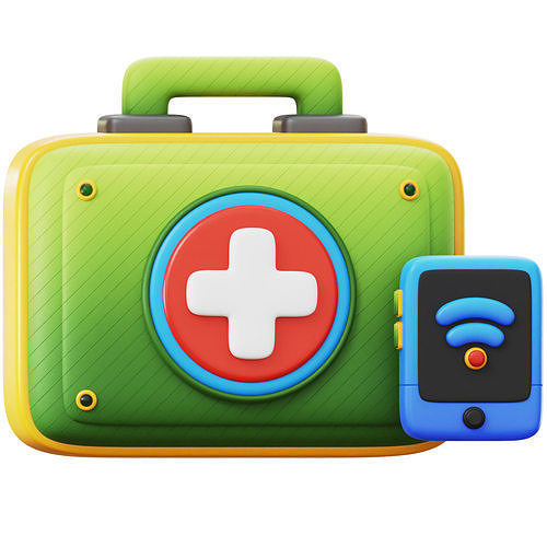 3D model 3D Smart Tech Healthcare App VR / AR / low-poly | CGTrader