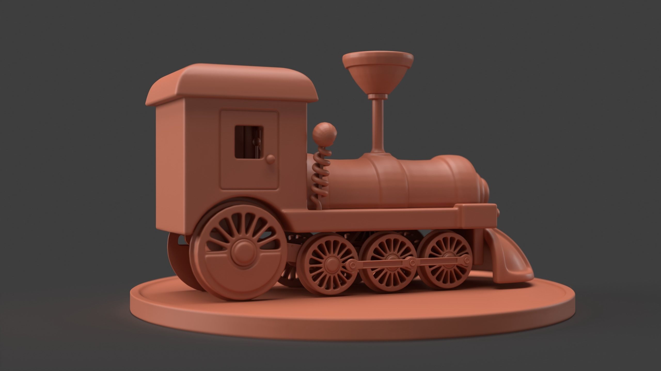 Poppy playtime train fan made 3D model 3D printable | CGTrader