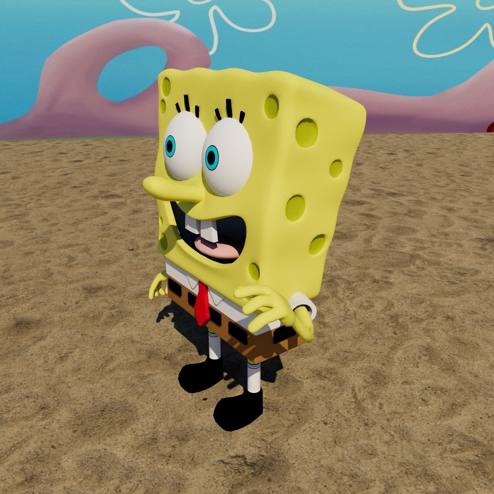 Sponge Bob 3D model | CGTrader