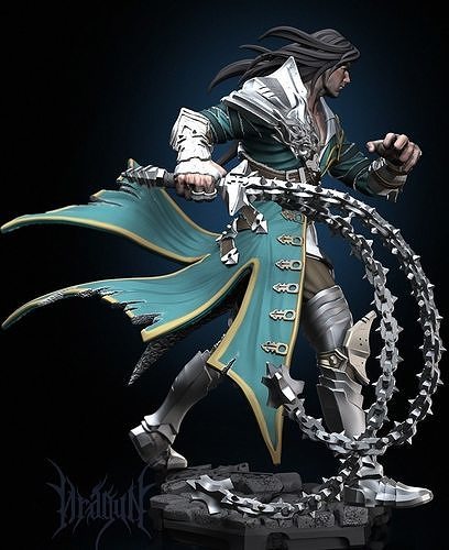 Trevor Belmont 3D model 3D printable | CGTrader