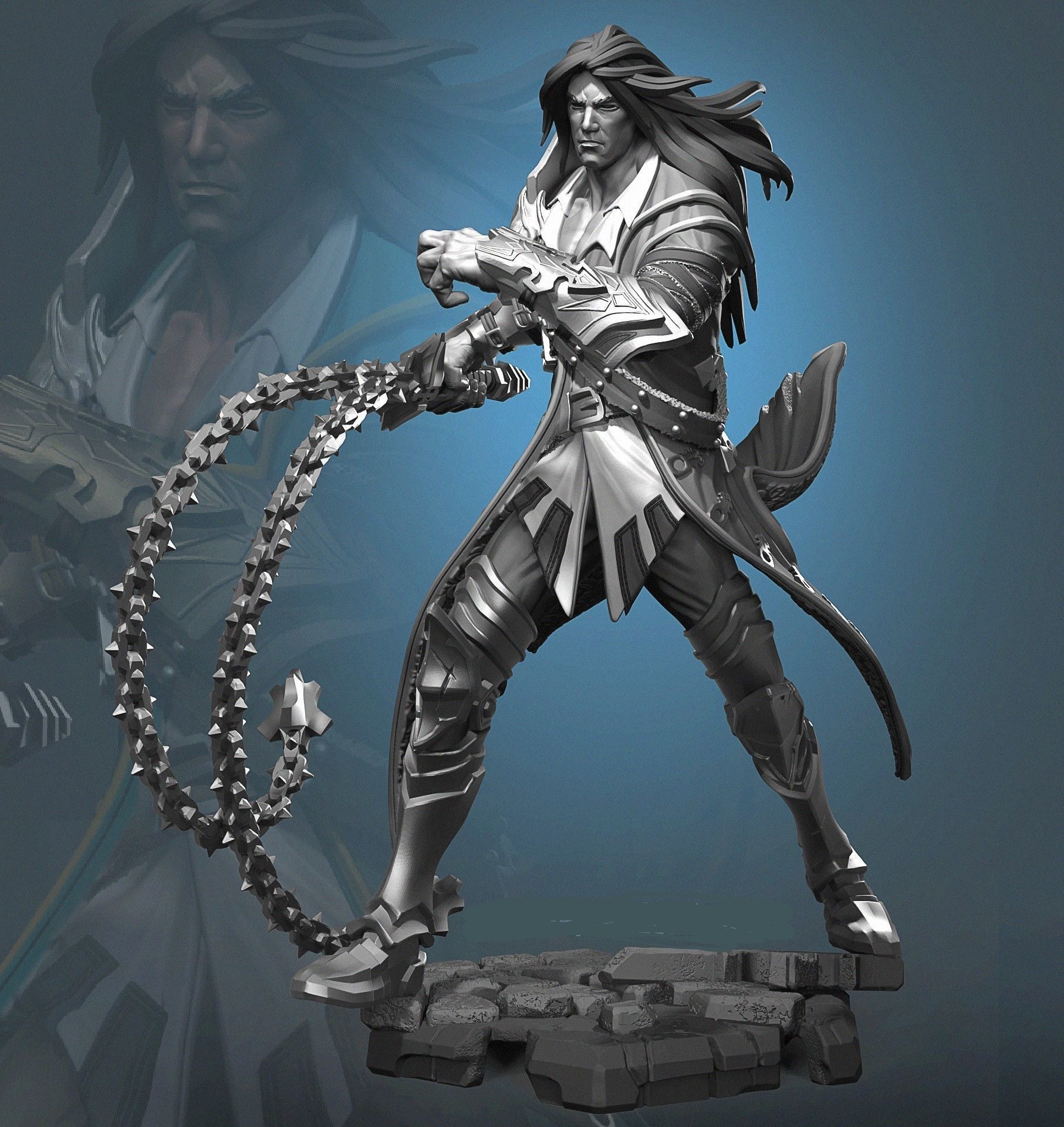 Trevor Belmont 3D model 3D printable | CGTrader