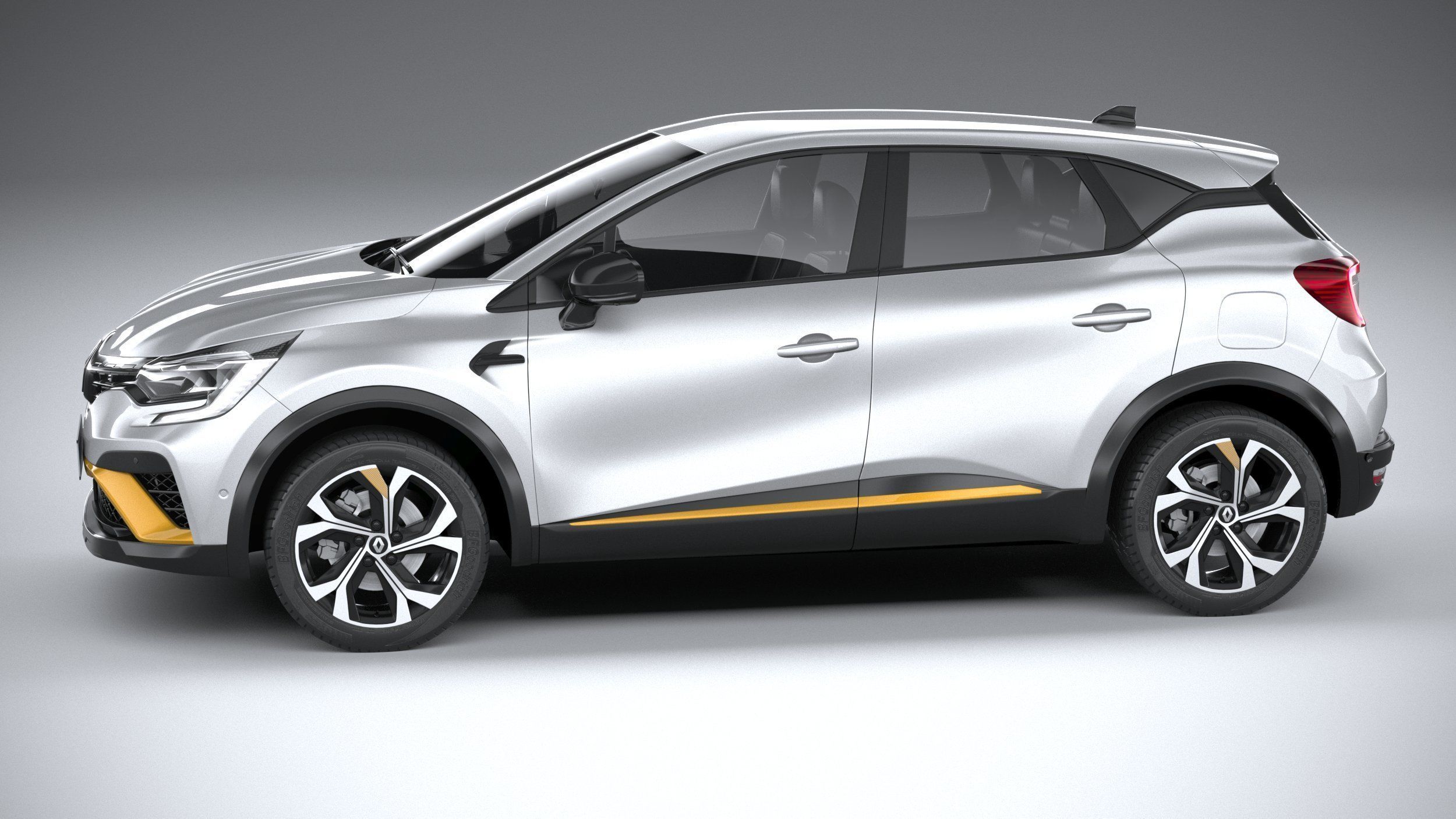 Renault Captur E-Tech 2023 3D model | CGTrader