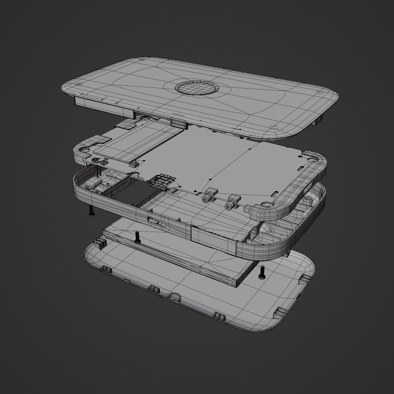 Zong 4G device with PCB circuit 3D model | CGTrader