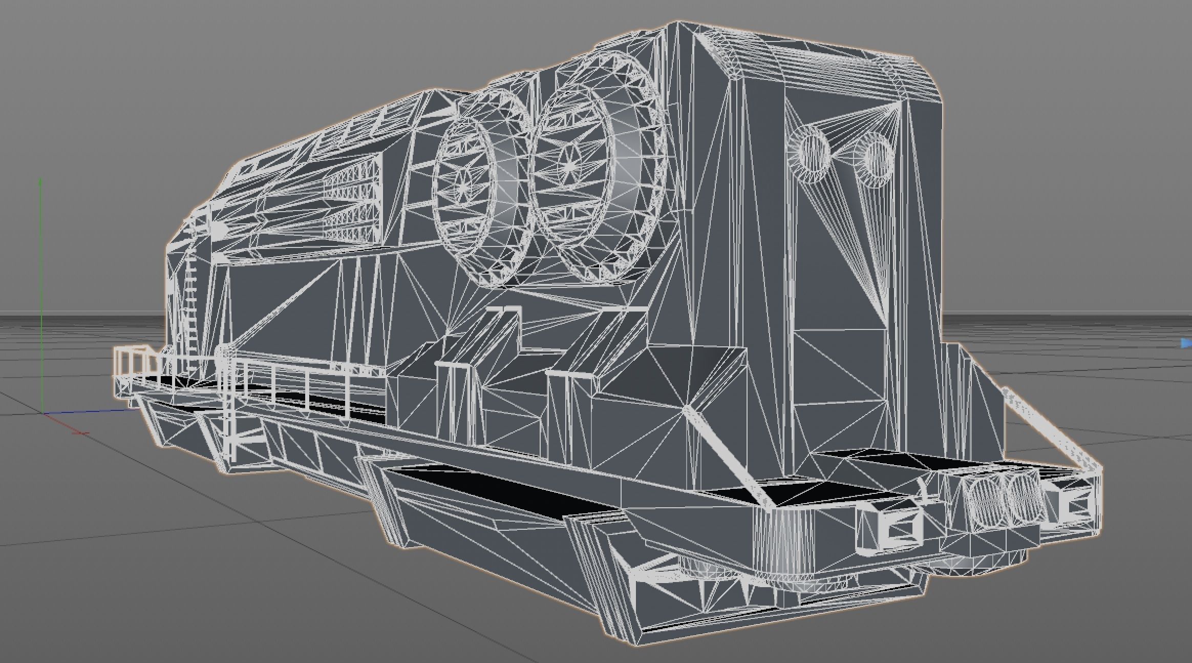 Nuclear Bullet Train 3D model | CGTrader