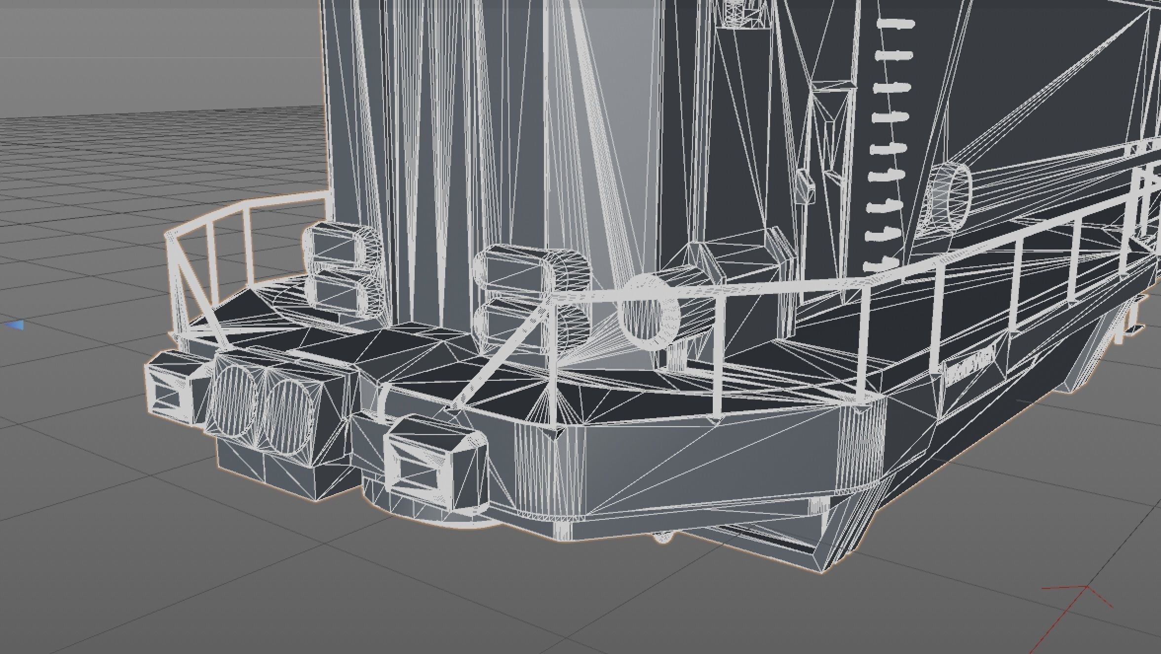 Nuclear Bullet Train 3D model | CGTrader