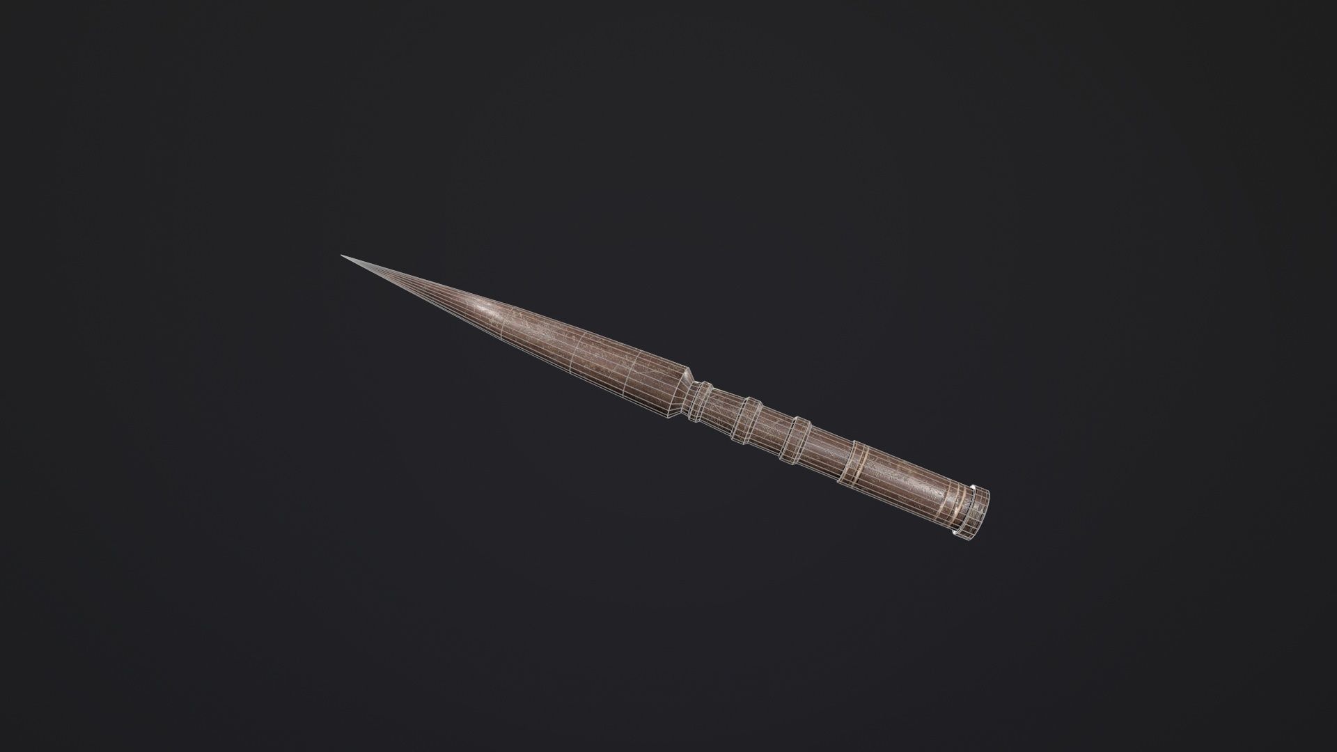 Wooden Stake PBR free VR / AR / low-poly 3D model | CGTrader