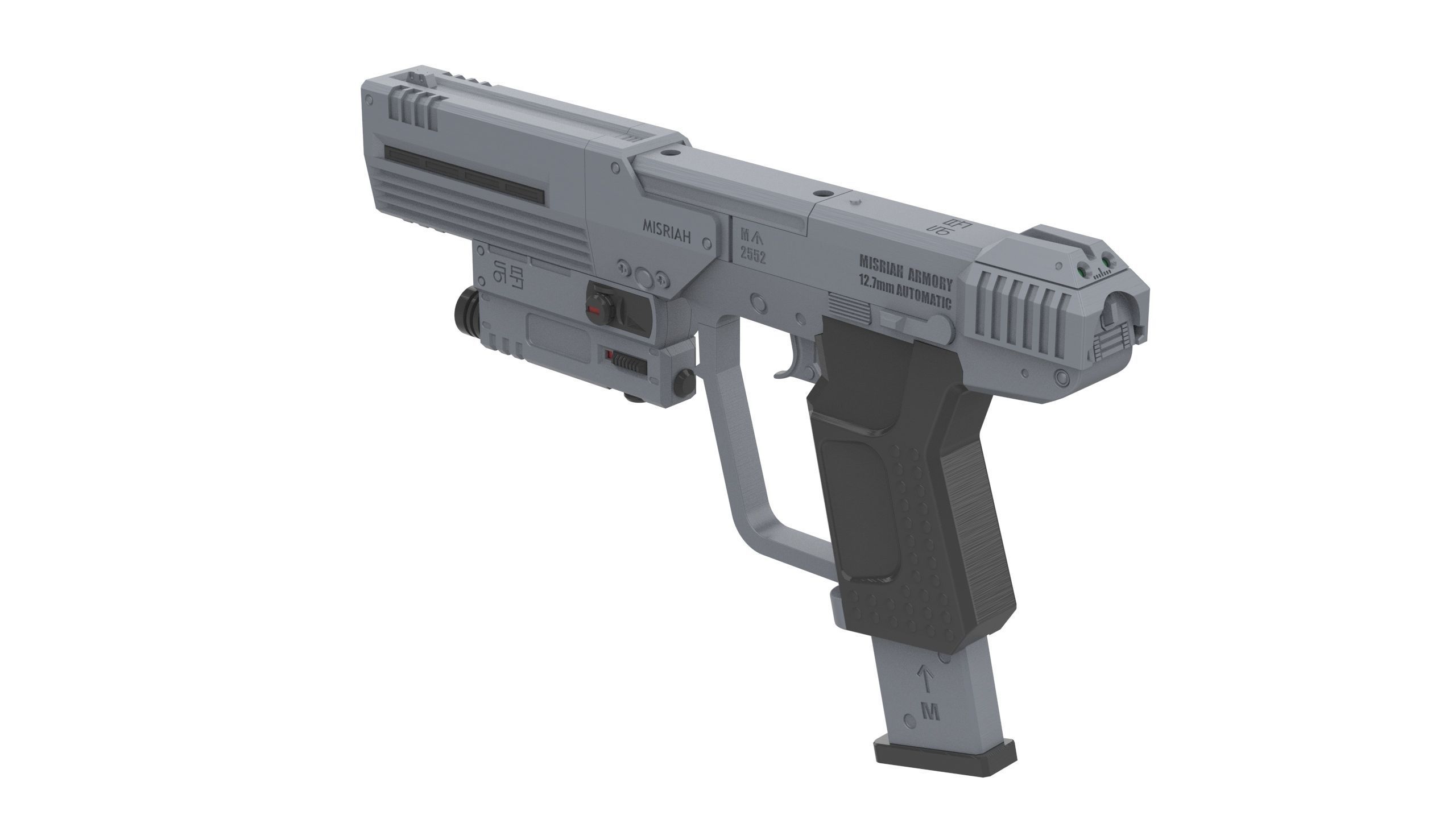 M6C Socom - Halo - Commercial - Printable 3d model - STL files 3D model ...