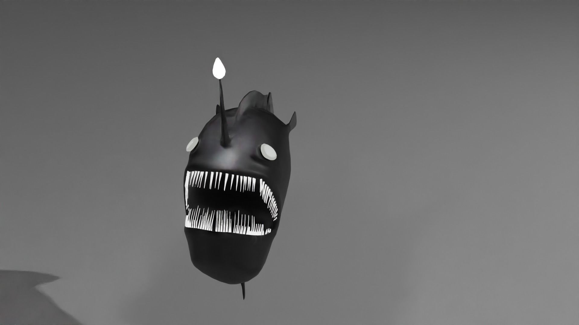 angler fish 3d free VR / AR / low-poly 3D model animated rigged | CGTrader