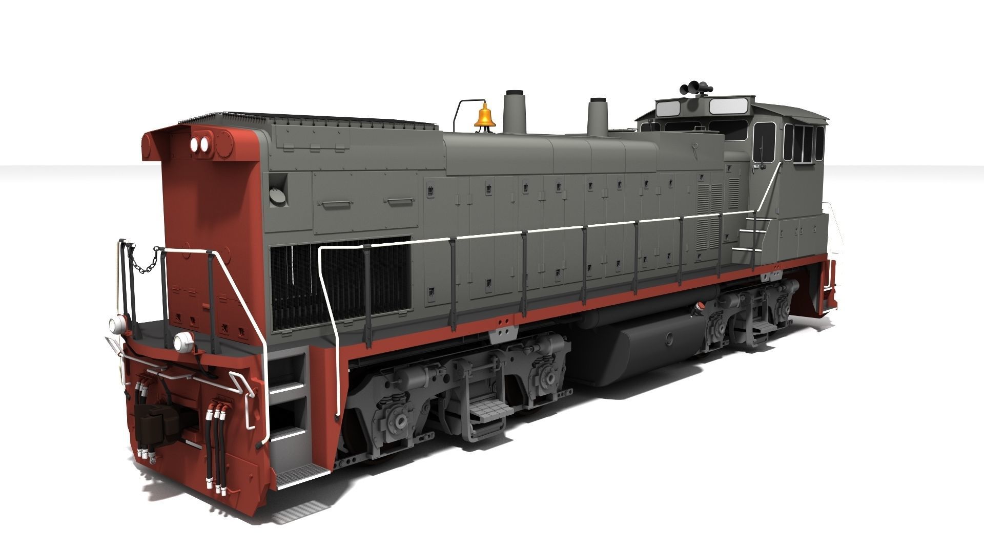 EMD MP15 free 3D model | CGTrader