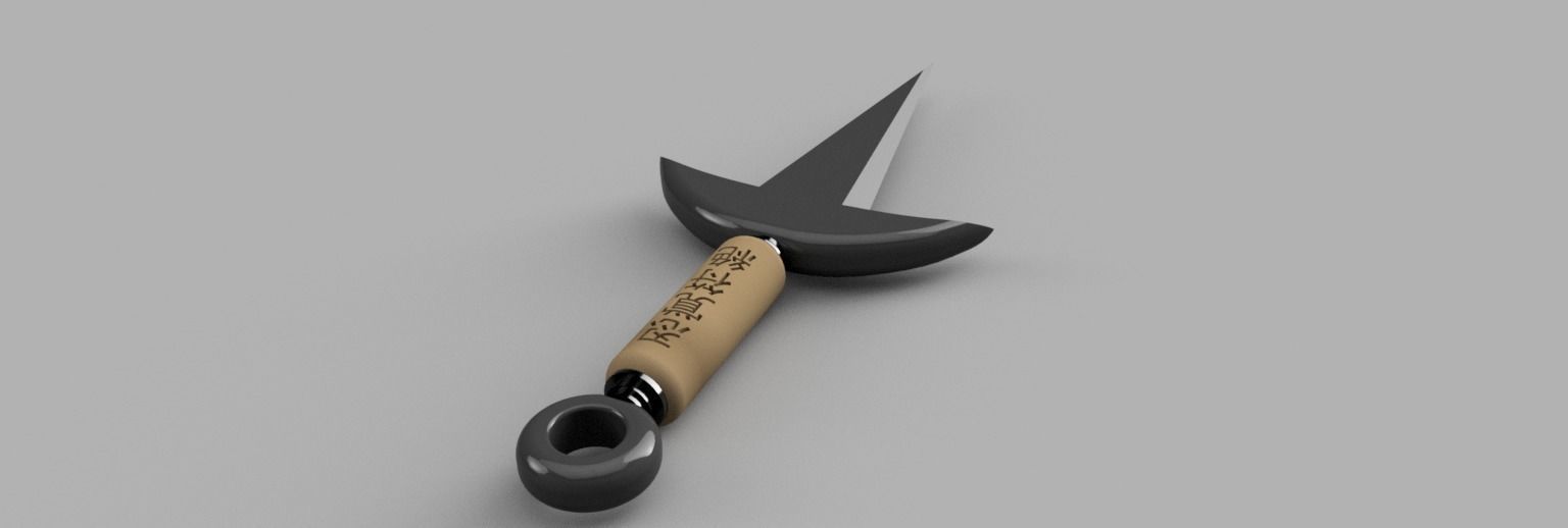 Minato kunai knife 3D Model 3D model | CGTrader