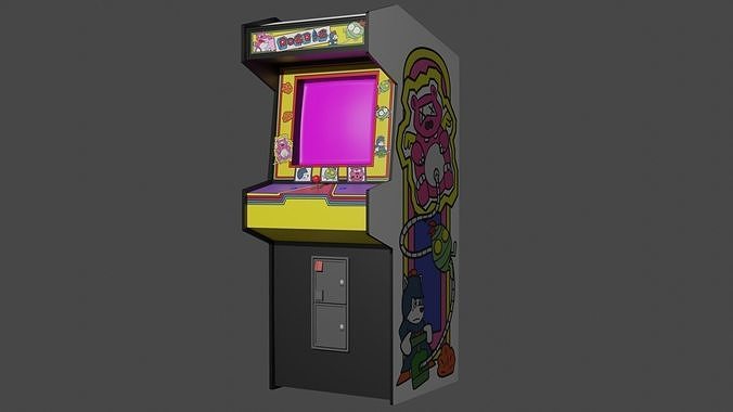 Arcade Cabinet 3D model | CGTrader
