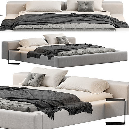 Living Divani Extra Wall Bed 3D model | CGTrader