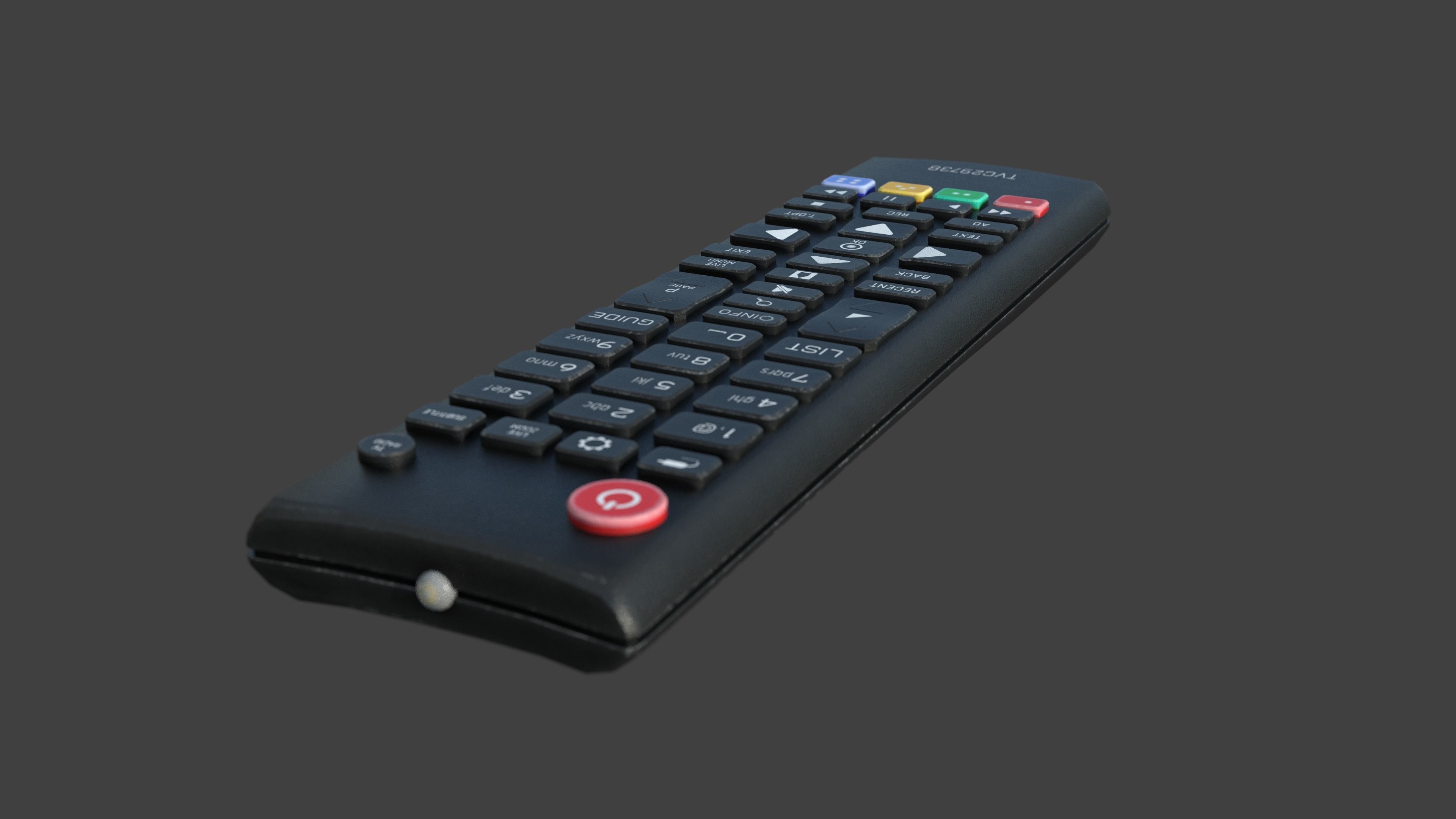 3D model Remote Control for TV VR / AR / low-poly | CGTrader