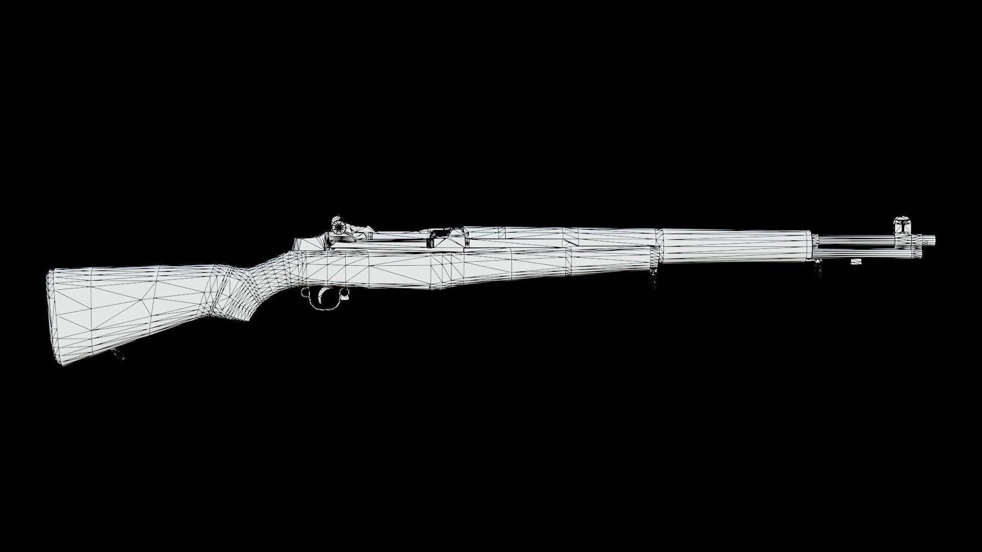 M1 Garand free VR / AR / low-poly 3D model | CGTrader