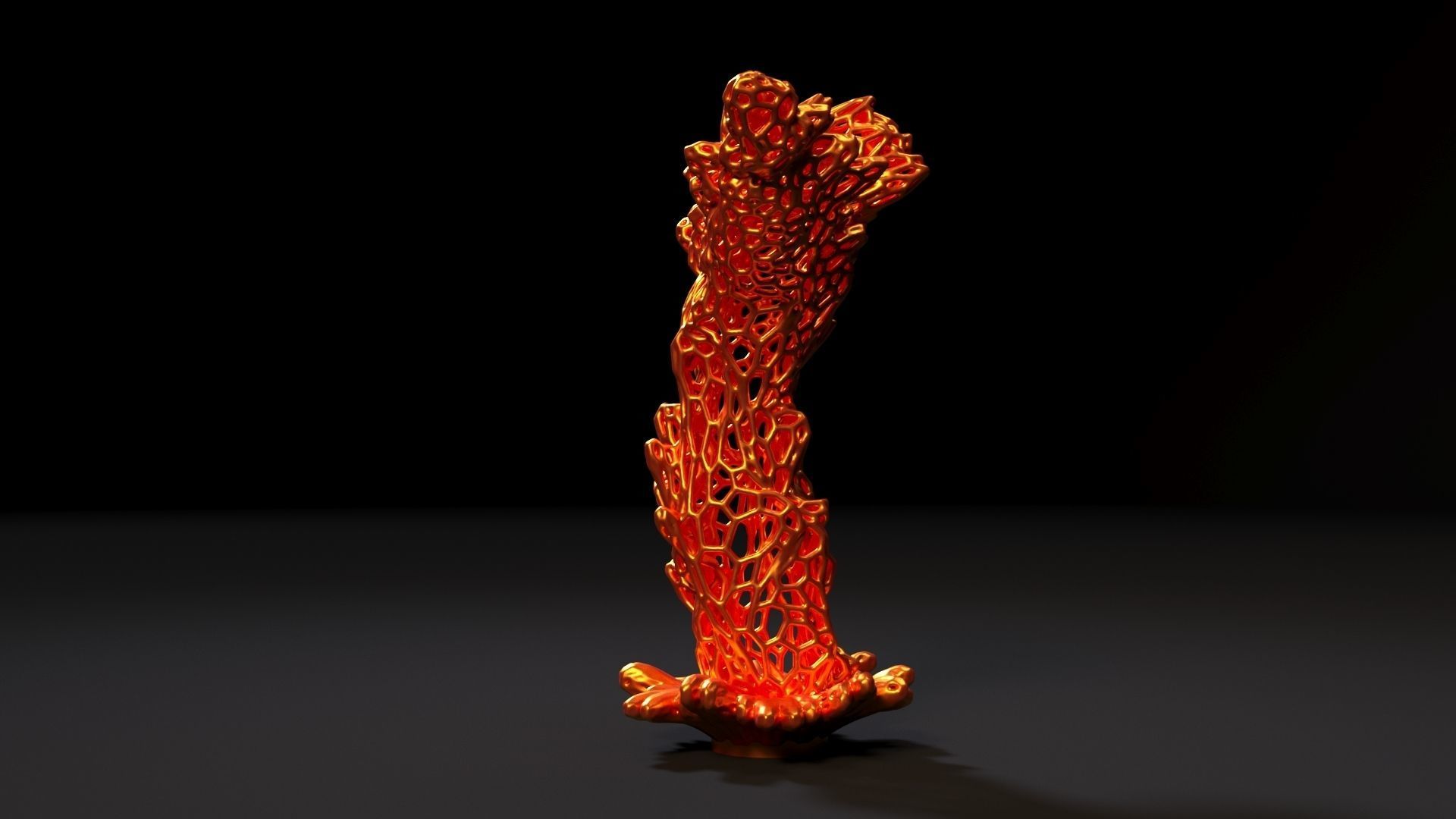 Fire Elemental 3D model 3D printable | CGTrader