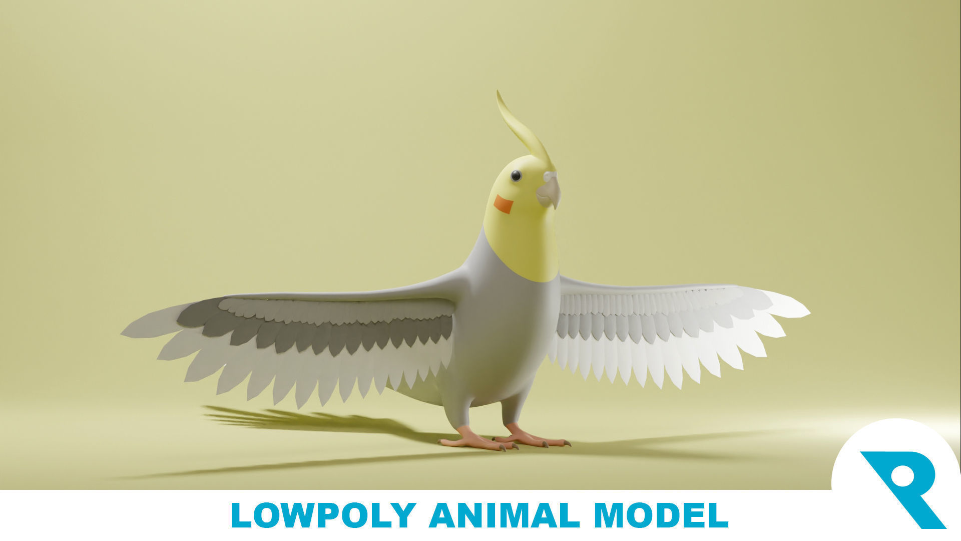 3D model Cockatiel Base Mesh VR / AR / low-poly | CGTrader