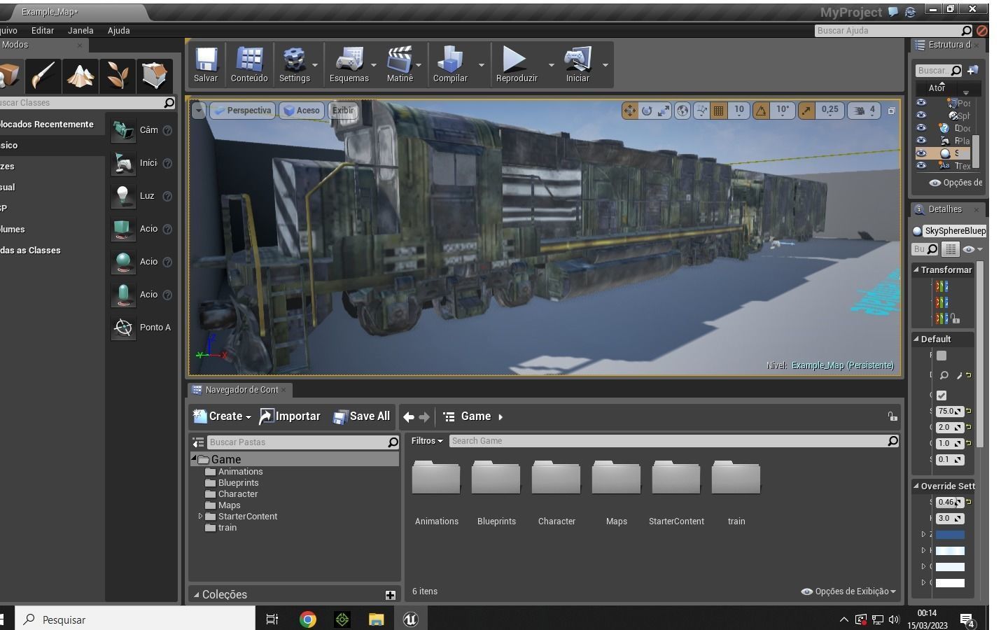train for - unreal engine - iclone 3D model | CGTrader