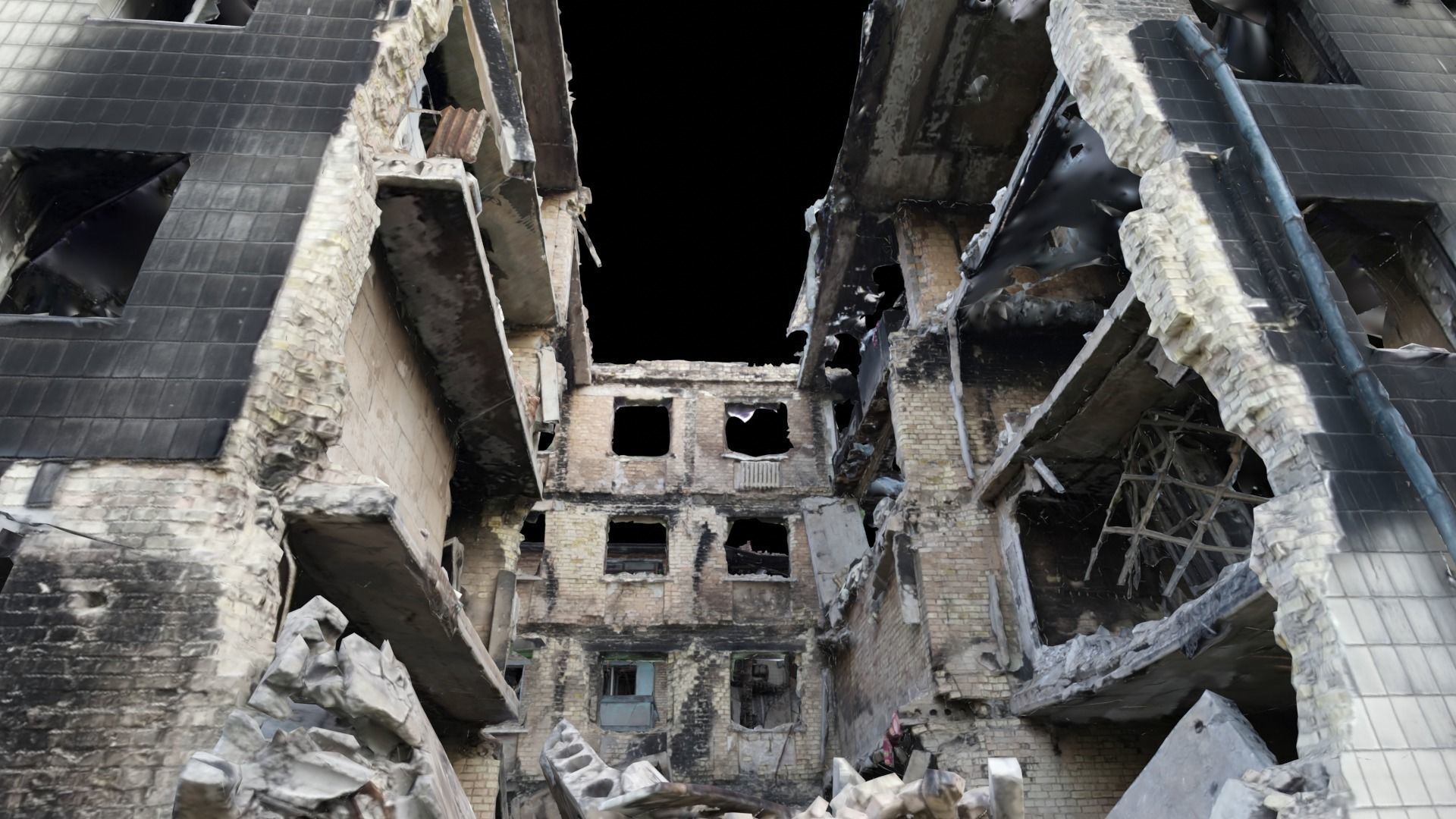 SCANS from Ukraine Buildings set 3 3D model | CGTrader