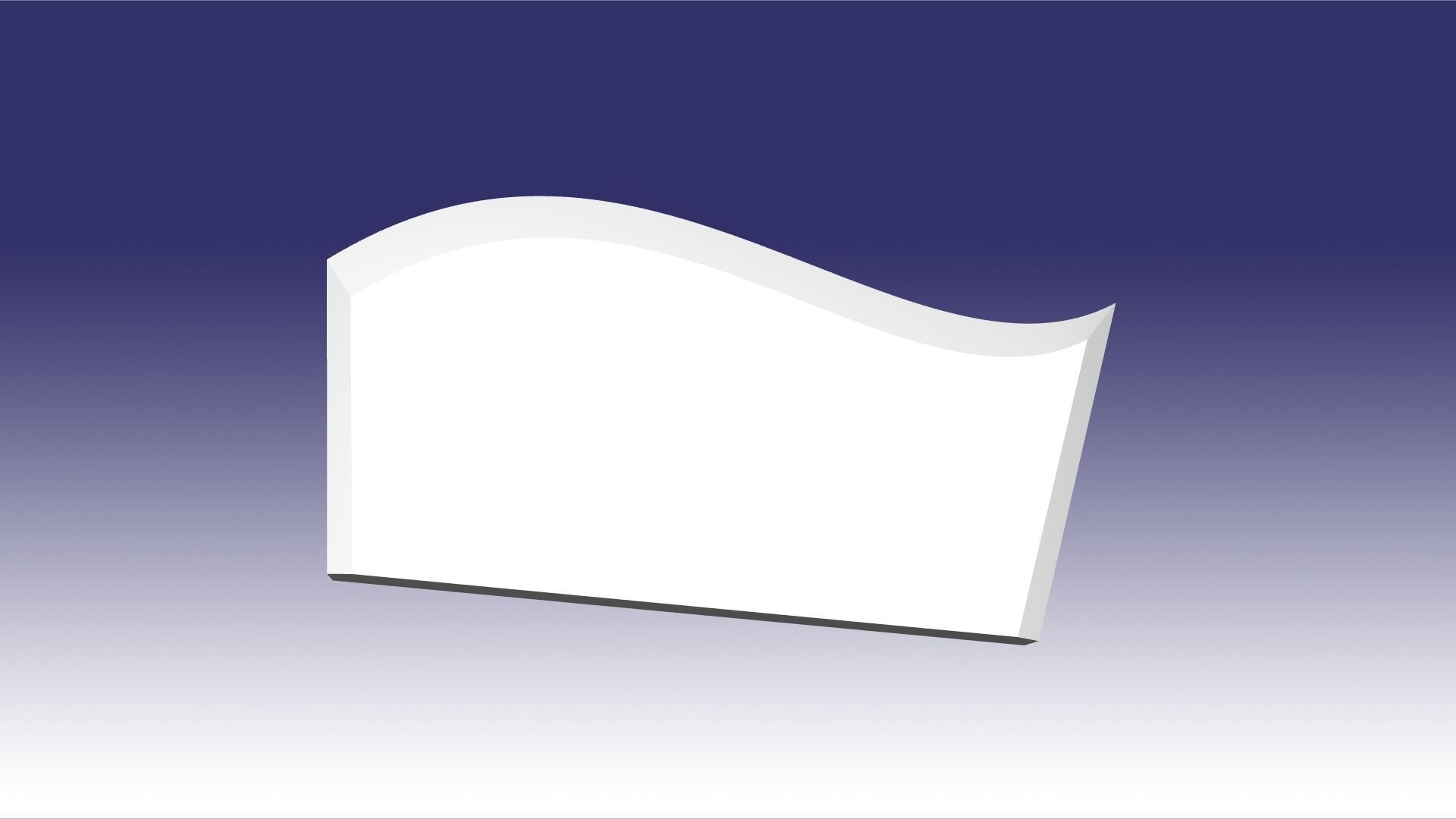 headstone wave dbl 3D model | CGTrader