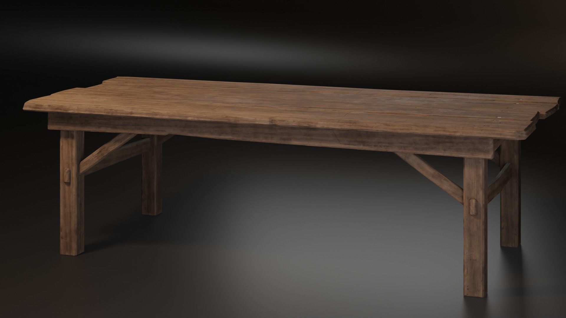 4 Medieval Fantasy Tables free VR / AR / low-poly 3D model | CGTrader