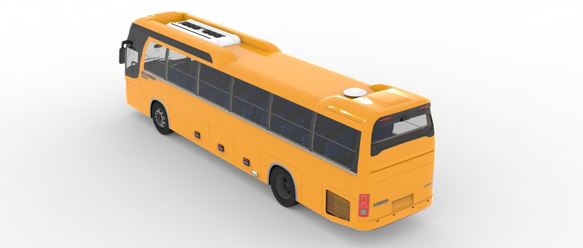 Kia Granbird Silkroad 3D model | CGTrader