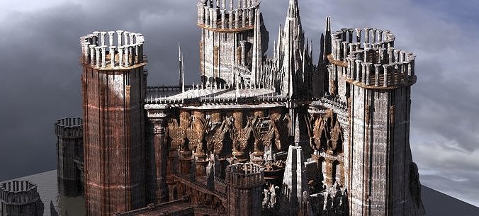 Magna Carter Fortress Bridge 2 3D model | CGTrader