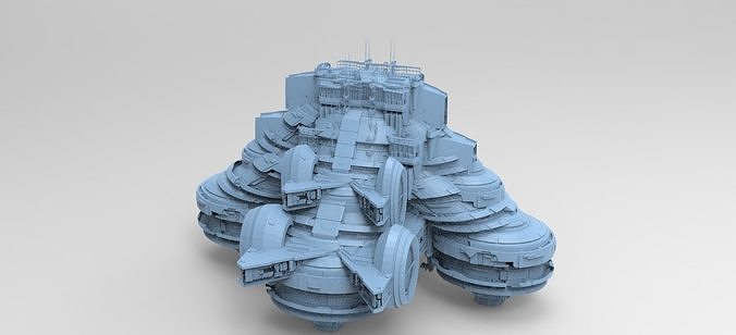 Floating Desert platform 3 3D model | CGTrader