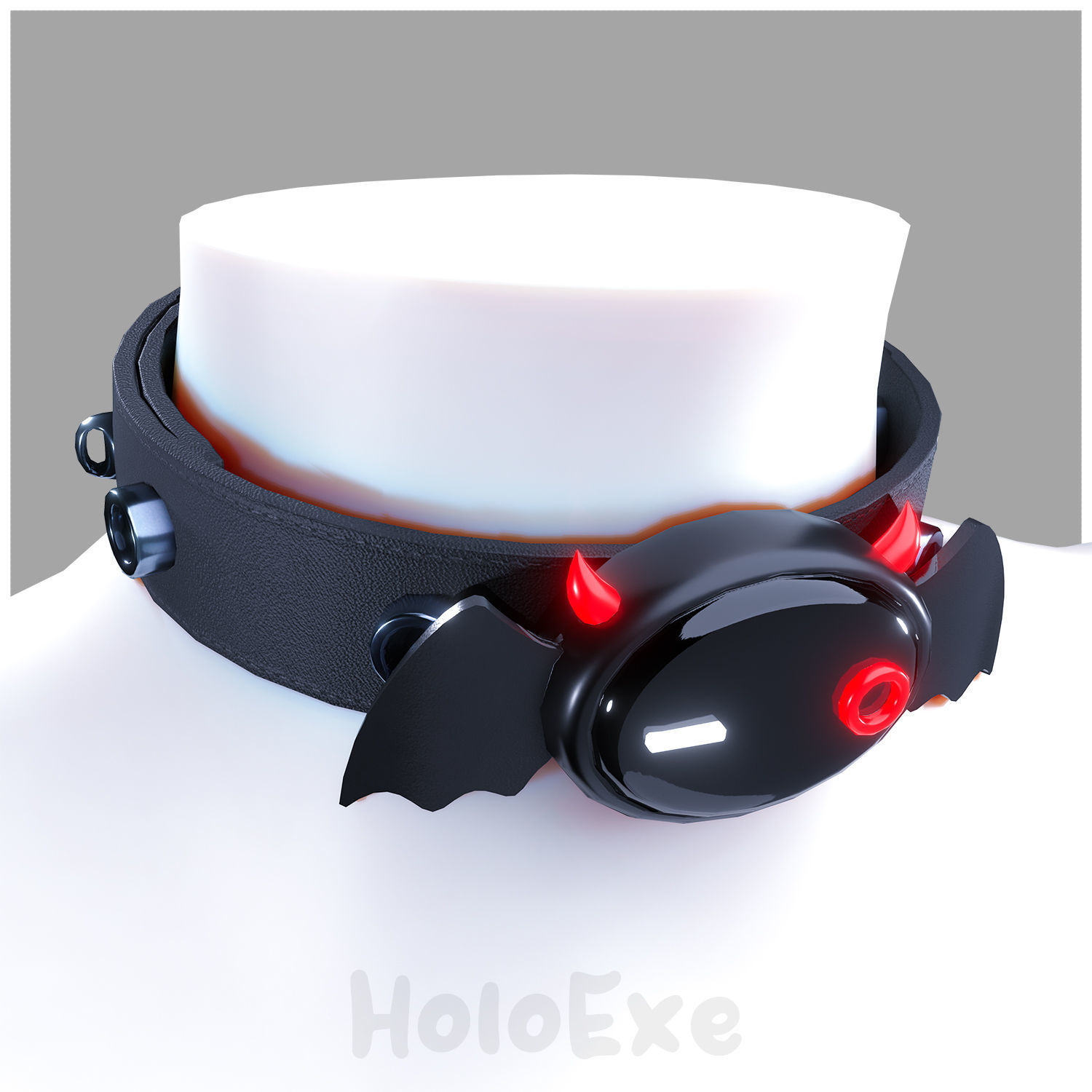 3D model Bat Shock Collar VR / AR / low-poly | CGTrader