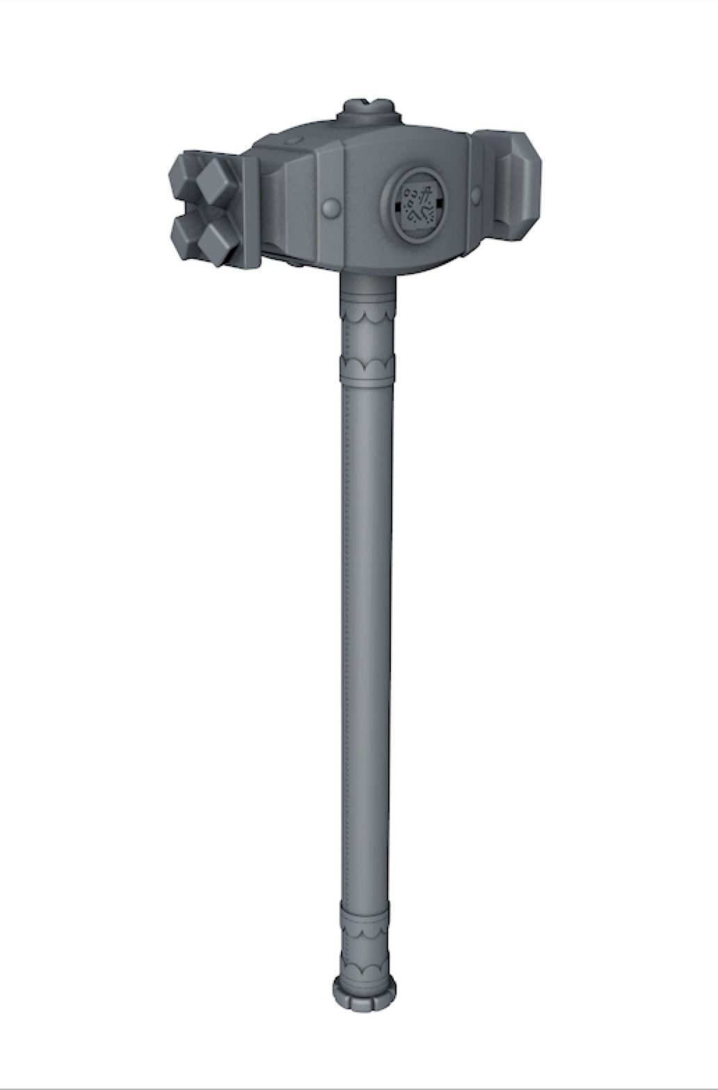 The Witcher Blood Origin Meldofs Hammer Gwen 3D model 3D printable ...