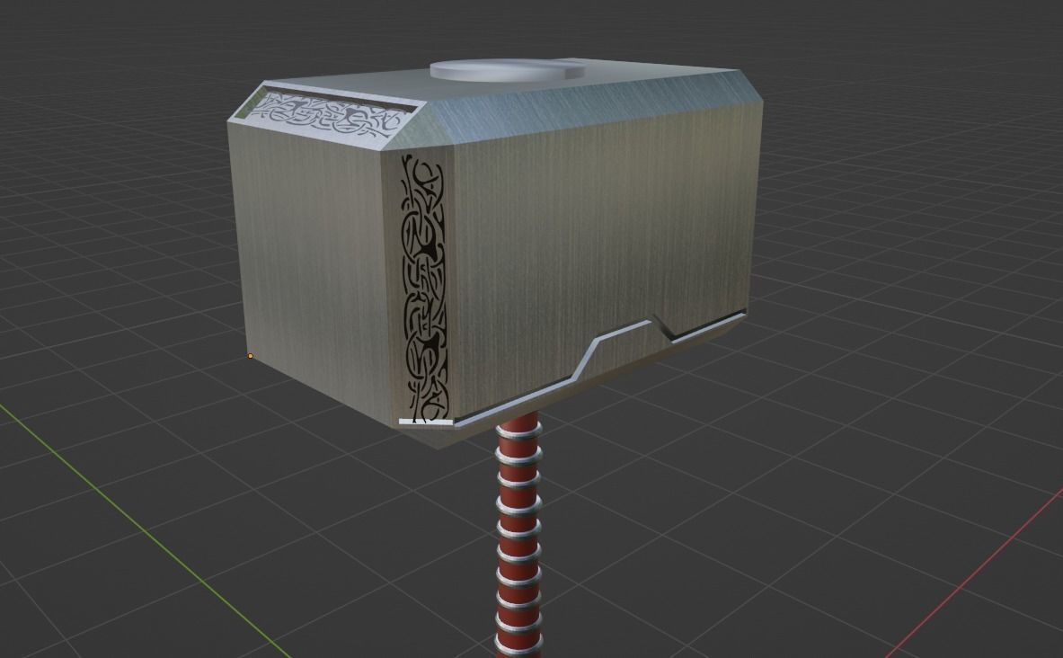 Mjolnir 3D model | CGTrader
