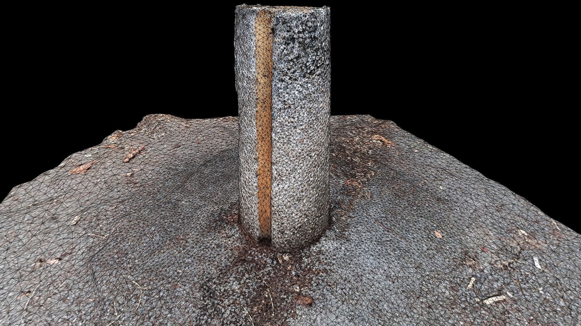 Mosaic Car Stop 3D model | CGTrader