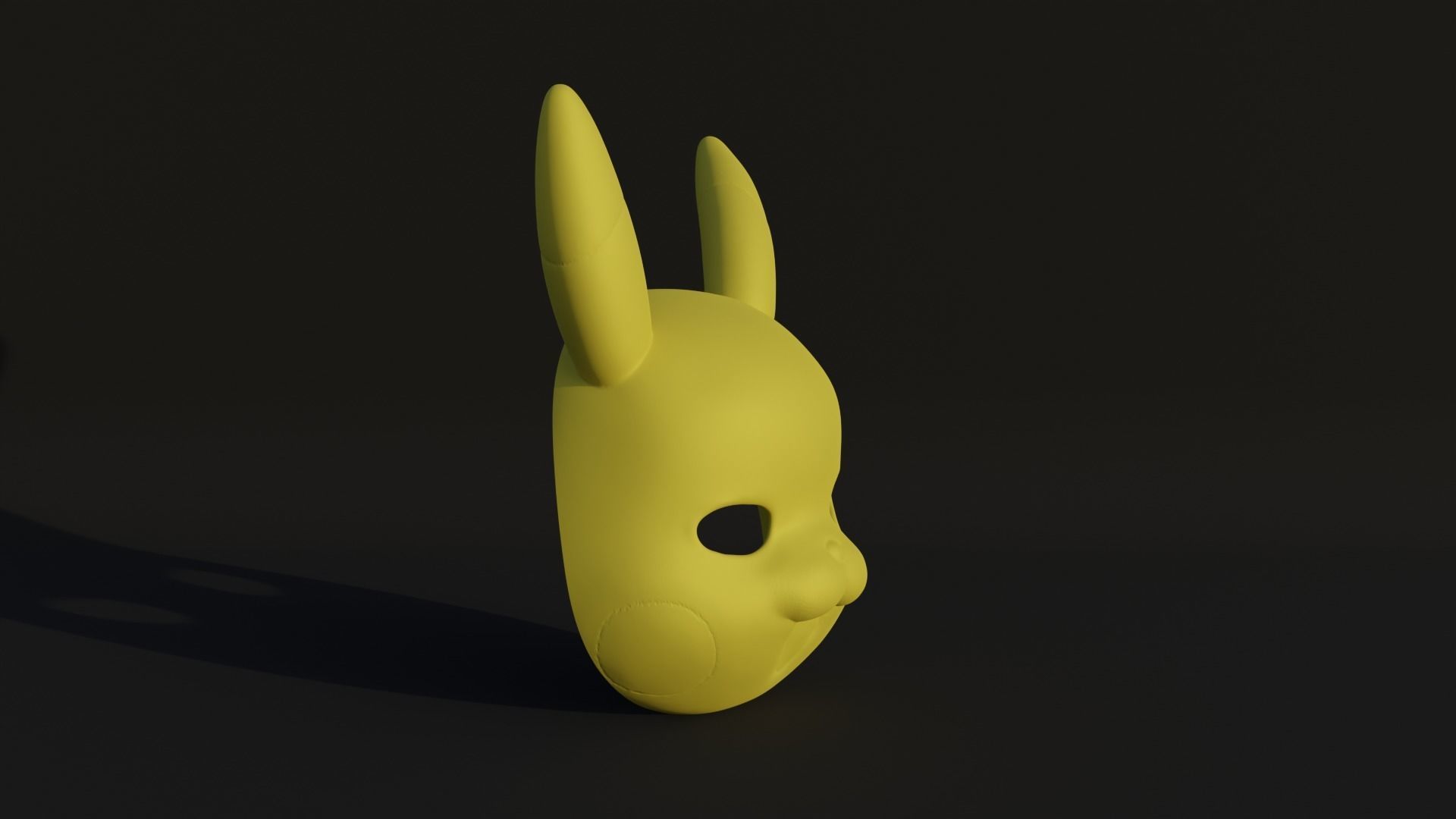 Pikachu Face Mask - Anime Cosplay 3D model 3D printable | CGTrader