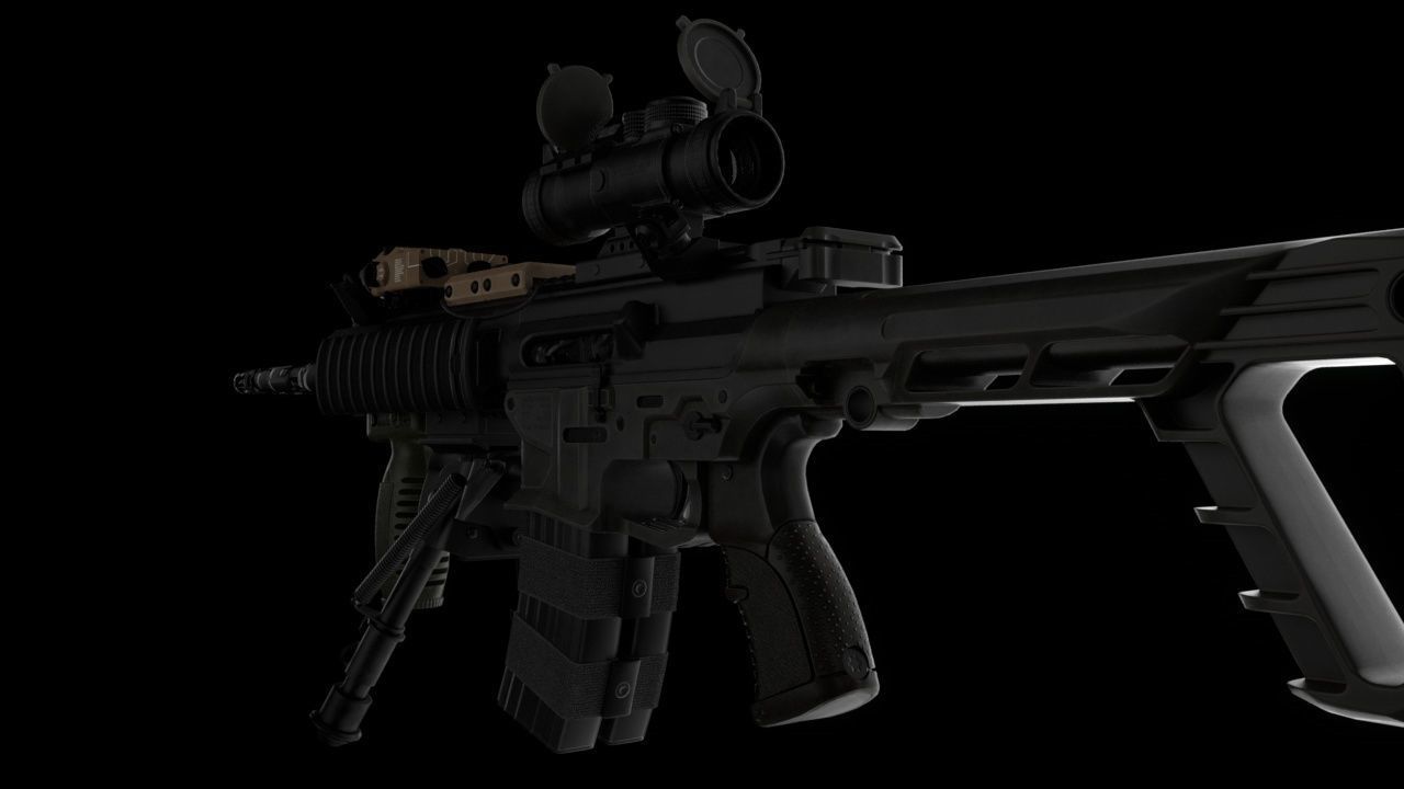 Gilboa Snake DBR 3D model | CGTrader